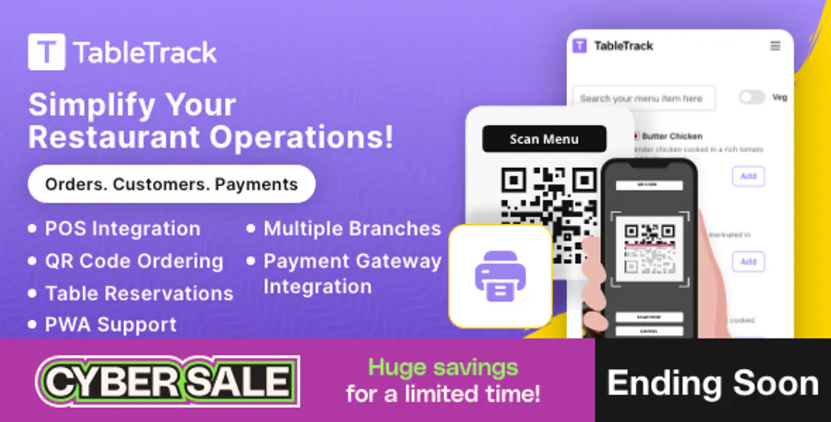 TableTrack - The Complete SaaS Restaurant Management Solution (Free ...